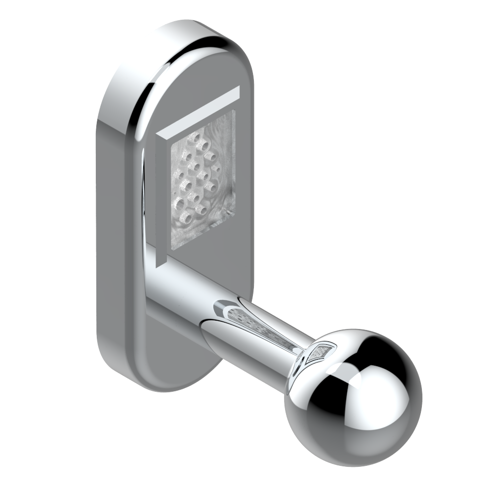 Single robe hook | A2J-517 — Papillon — THG