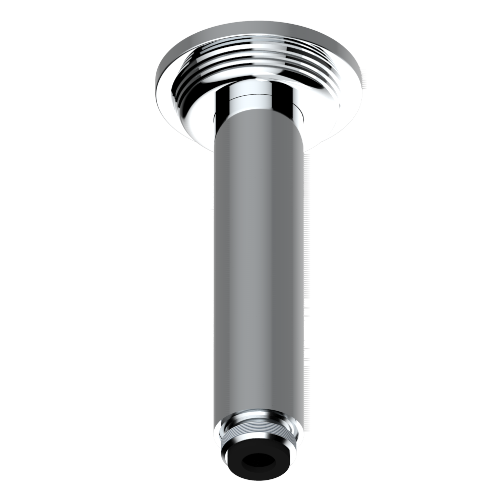 Vertical shower arm, 1/2" | U9N-82V — Grand central Black Onyx with ...