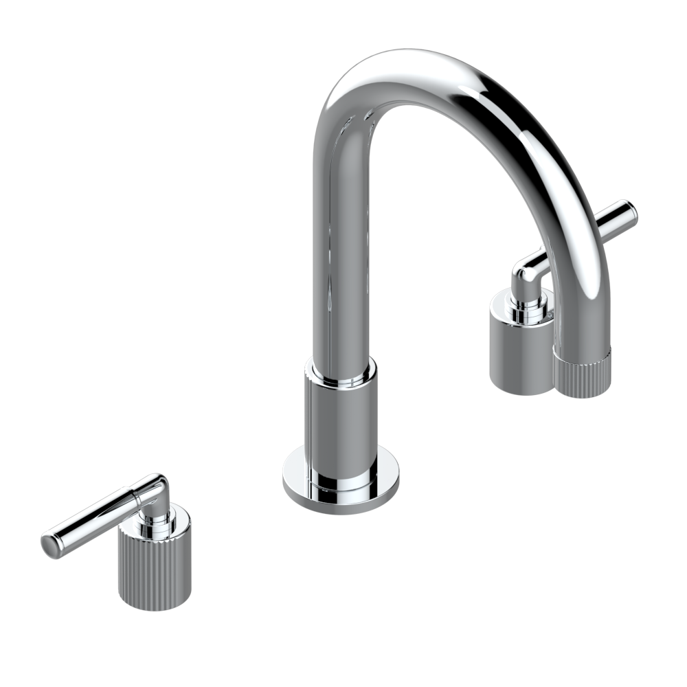Roman tub set, high spout with 3/4" valves | U3K-25SGHUS — Estrela with ...