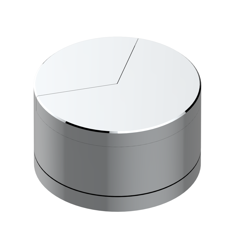 1/2" deck valve with trim for lavatory | G7V-35/US — Yoko Delta — THG