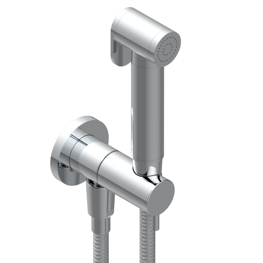 Wc douche set including: trigger spray, reinforced hose (1.25m), and ...