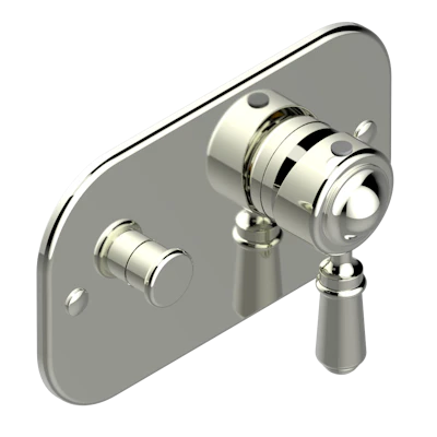 Trim only for wall shower mixer with diverter | G3M-6550B — 1900 with ...